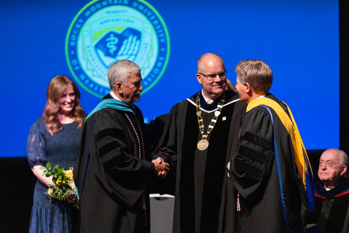 Dr. Cameron Martin Installed as New President of RMU at Historic Inauguration • Rocky Mountain ...